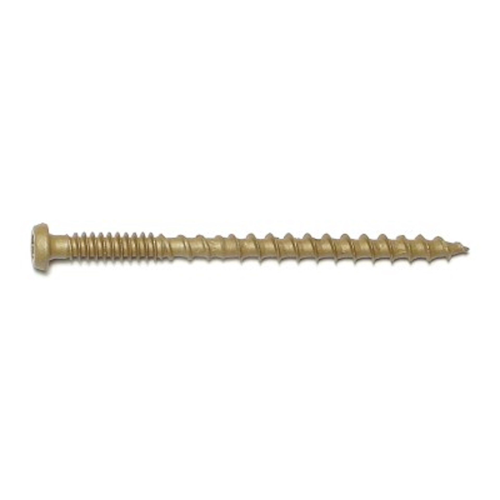 10 x 3" Star Drive Tan Composite Deck Saberdrive Screws 1 lb. Box (71 ...