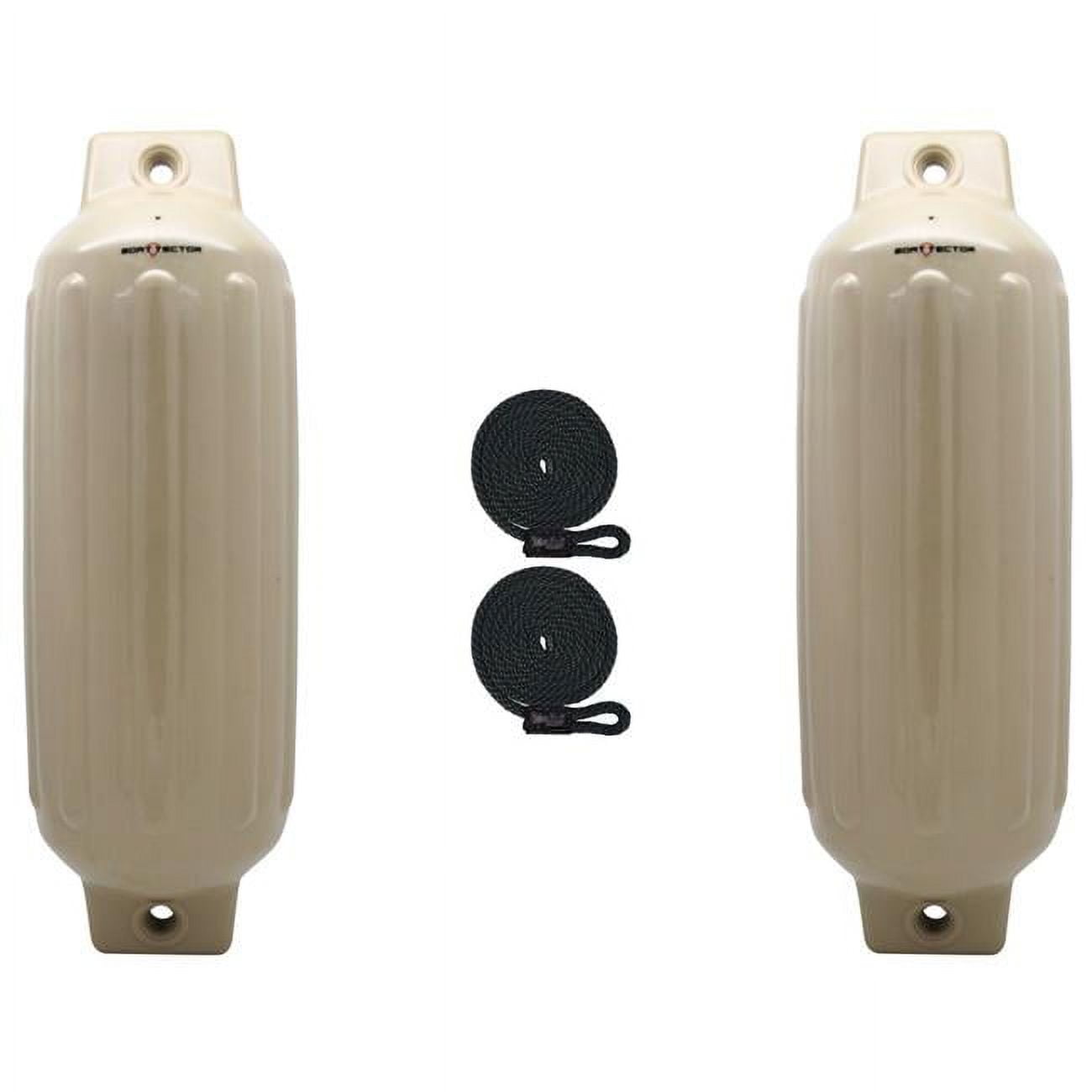 10 x 30 in. BoatTector Inflatable Fender, Sand - Pack of 2 - Walmart.com