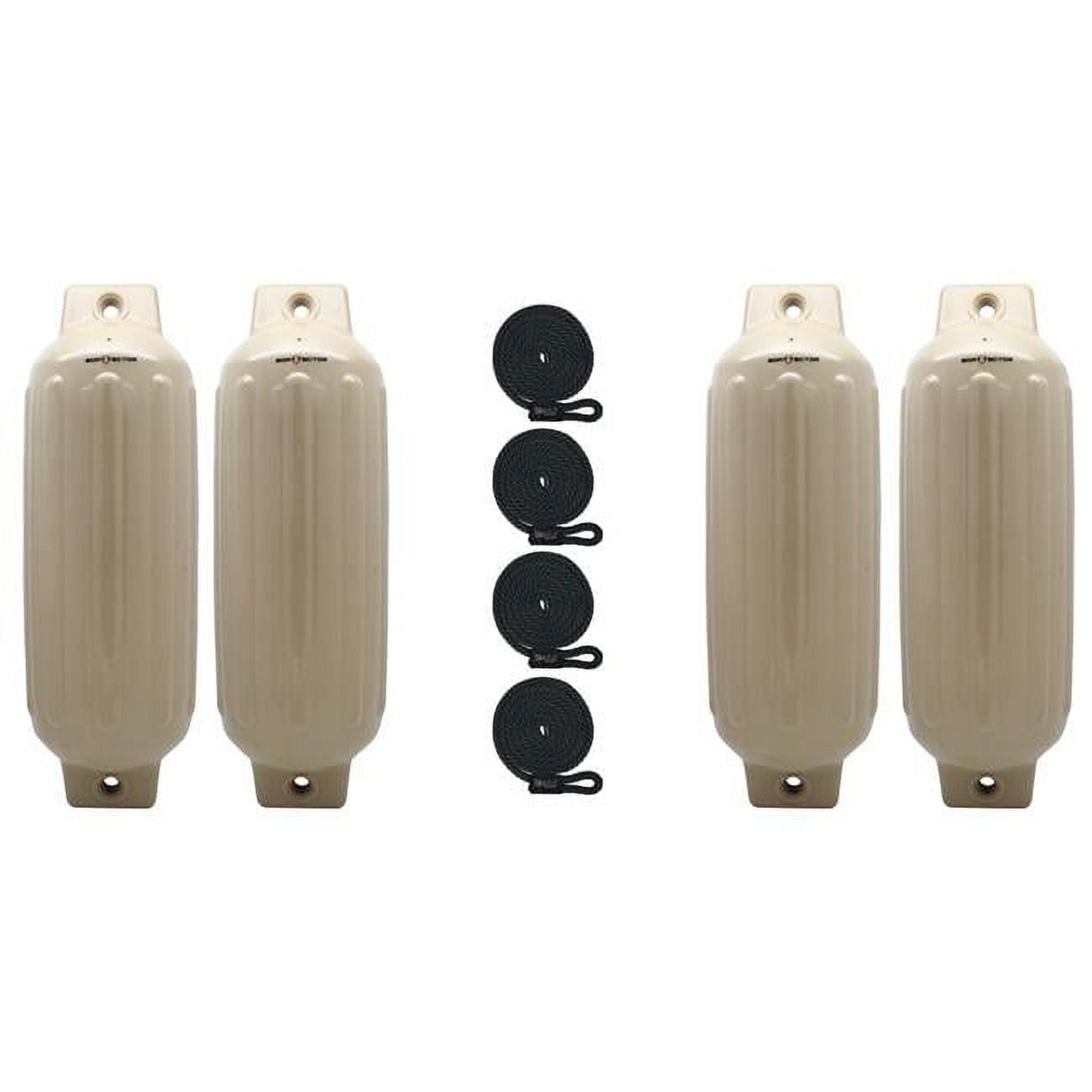 10 x 30 in. BoatTector Inflatable Fender, Sand - Pack of 4 - Walmart.com