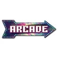10 x 30 in. Wide Arcade Arrow Sign - Walmart.com