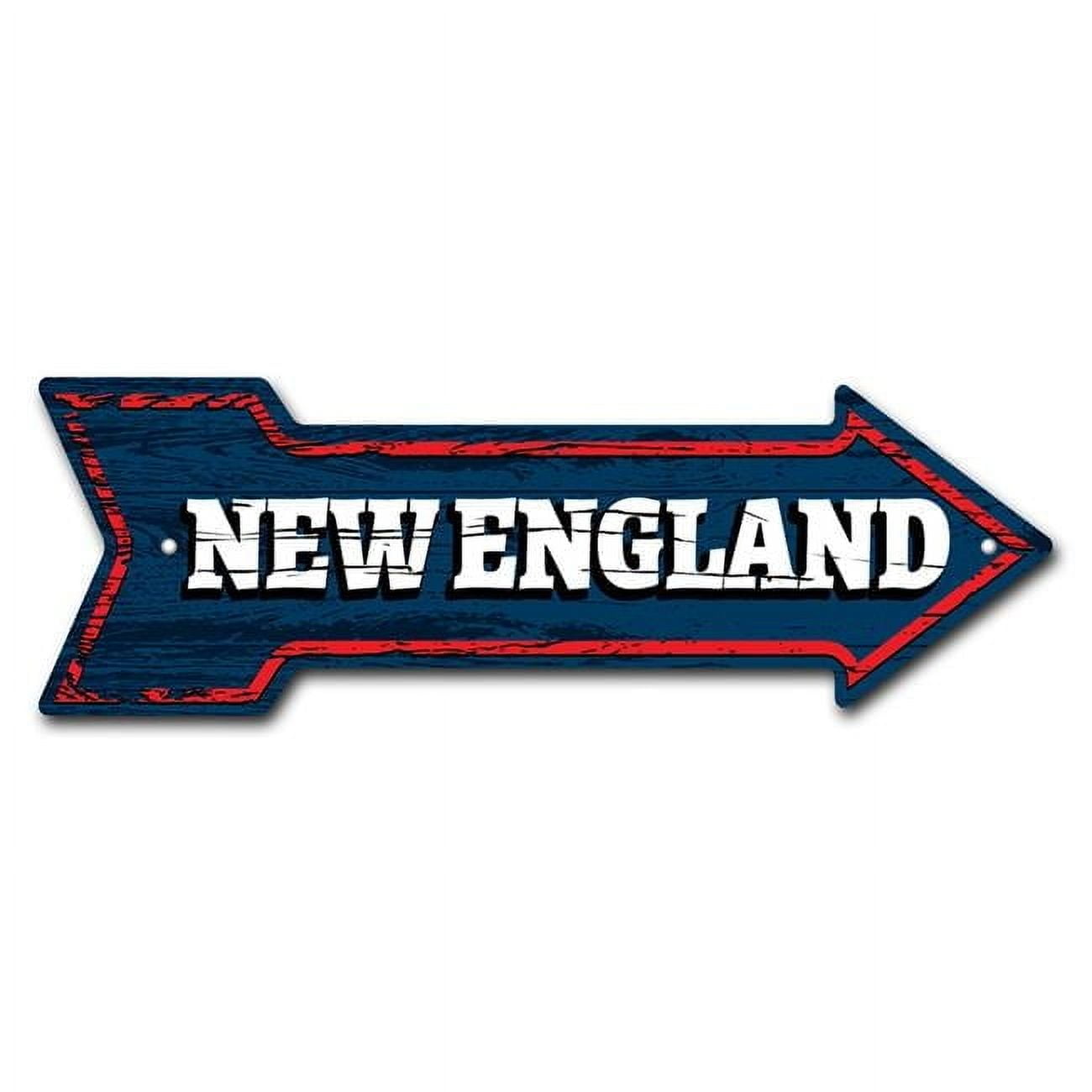 10 x 30 in. Wide New England Arrow Sign - Walmart.com