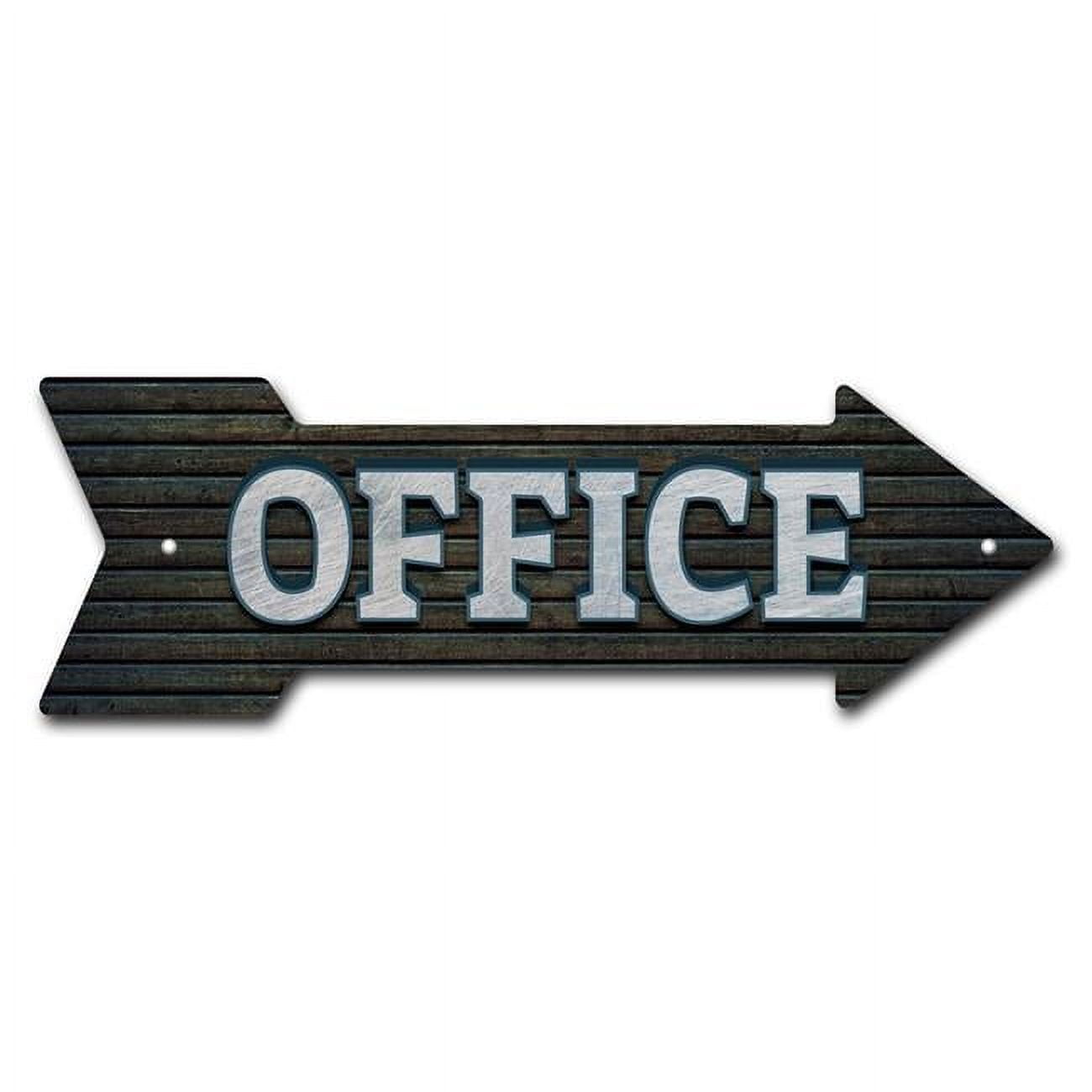 10 x 30 in. Wide Office Arrow Sign - Walmart.com