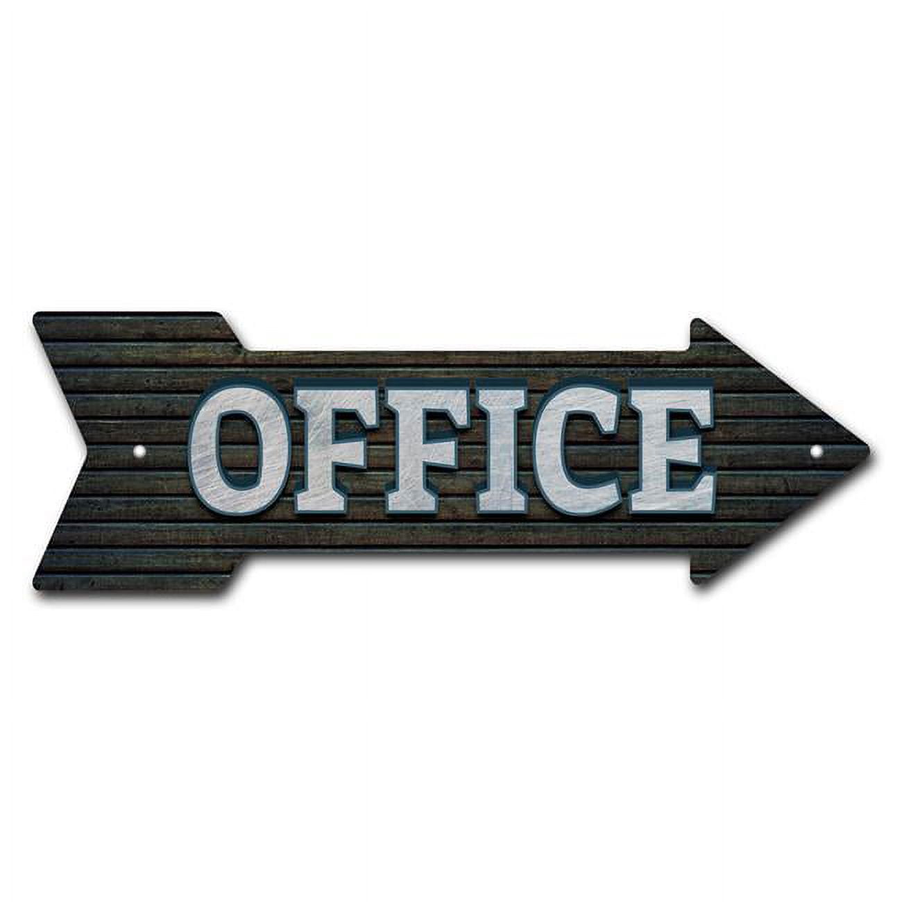 10 x 30 in. Wide Office Arrow Sign - Walmart.com