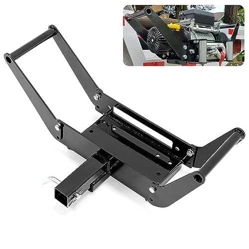 10" x 4 1/2" Cradle Winch Mounting Plate Winch Mount Recovery Winches ...