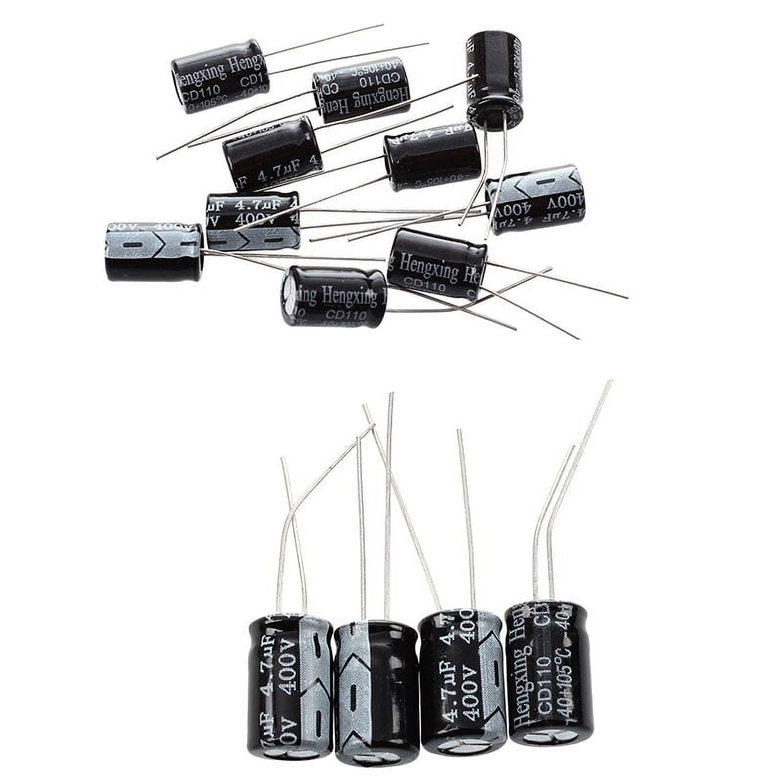 10 x 400V 10UF Low Impedance Electrolytic Capacitor & 10 x 4.7UF 400V ...