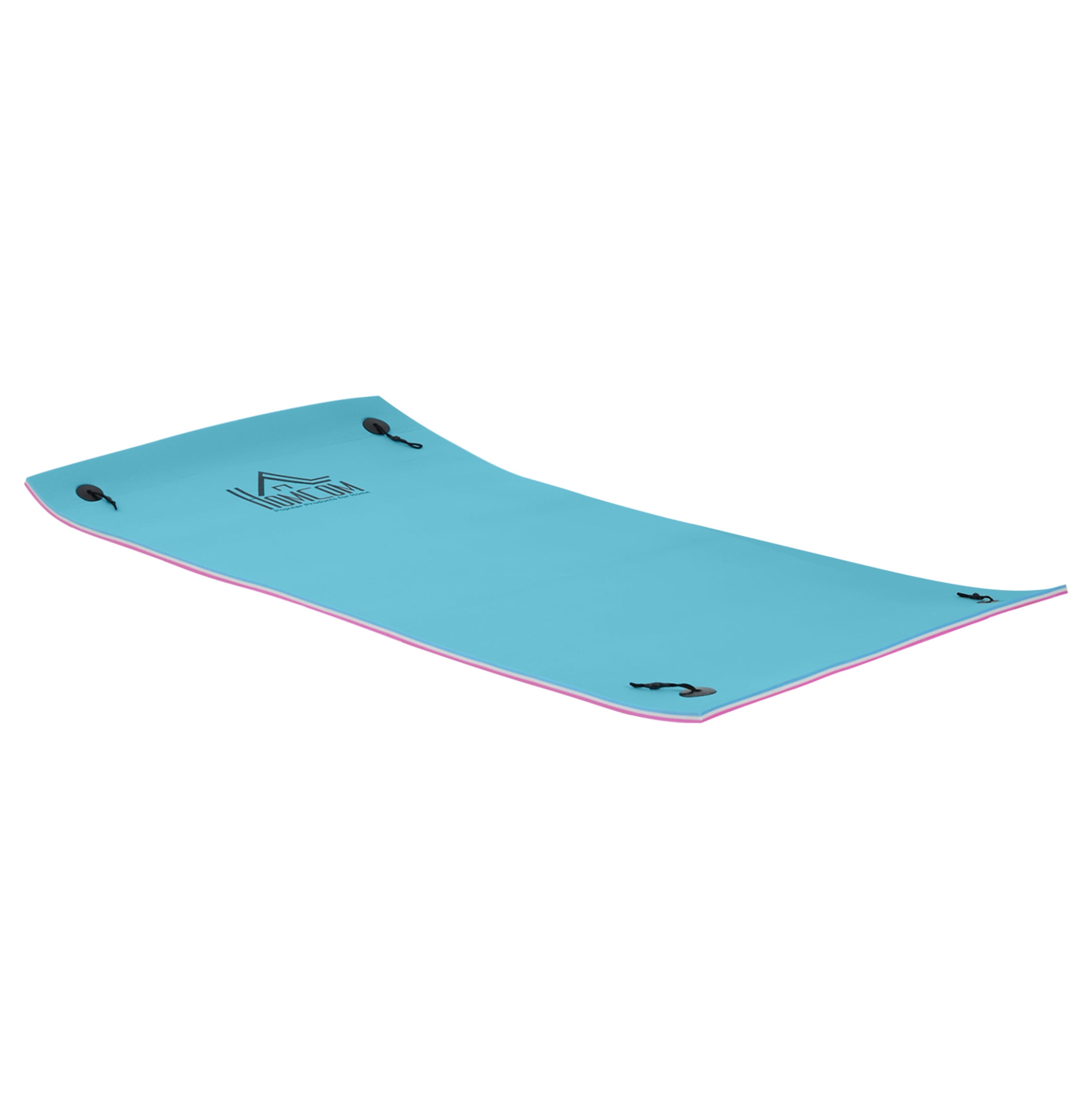10' x 5' Floating Mat, 3-Layer Lily Pad Swimming Pool Floating Water ...