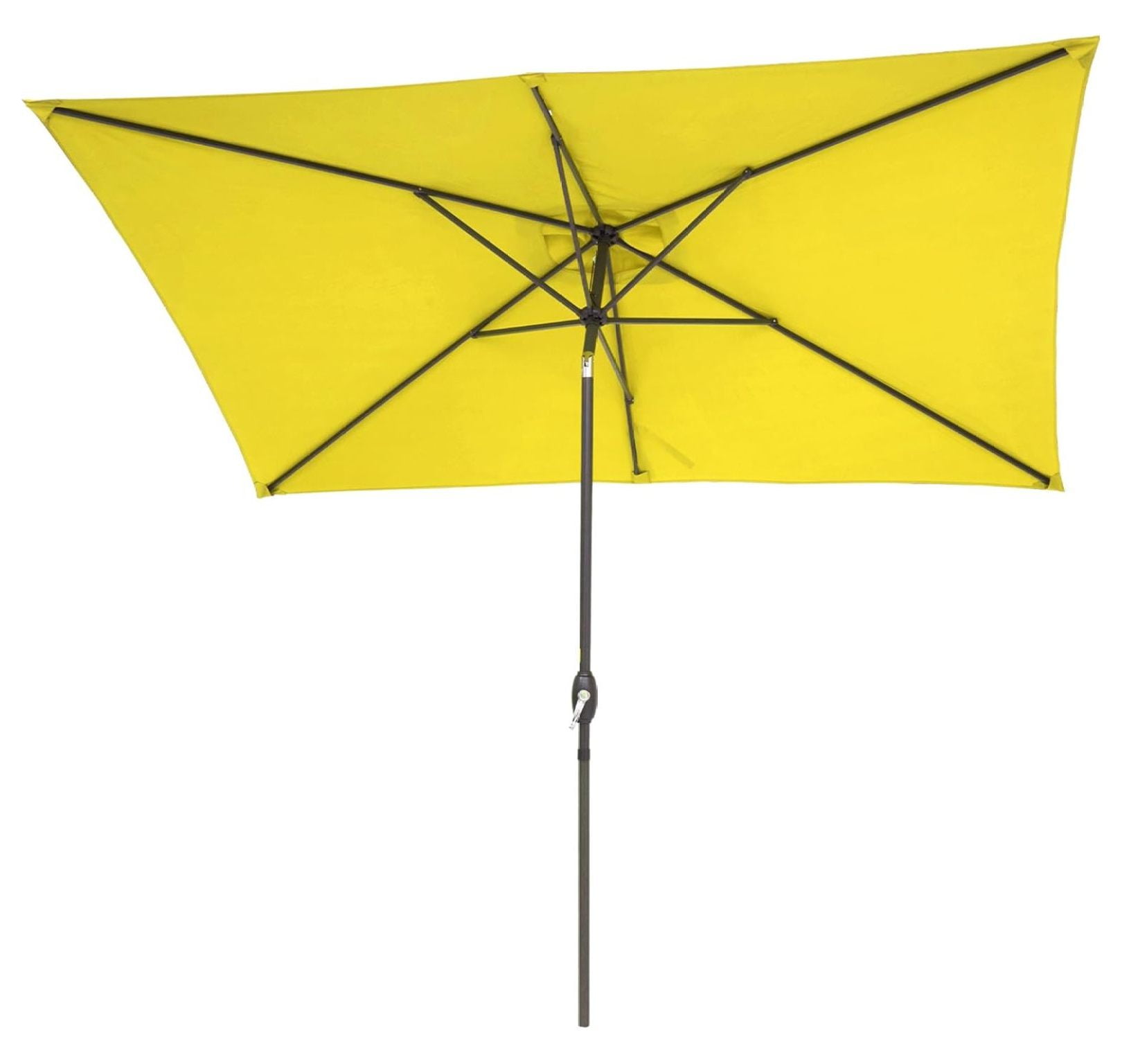 10 x 6.5ft Rectangular Patio Umbrella Outdoor Table Umbrella Market ...
