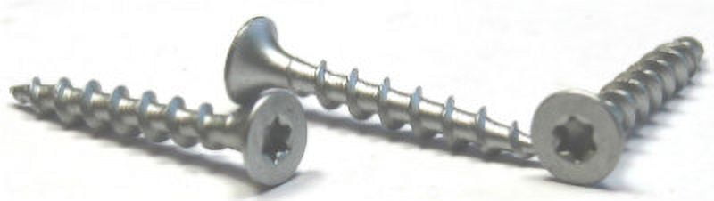 #10 x 6" Deck Screws / Six-Lobe (TorxÂ®) / Bugle Head / Steel ...
