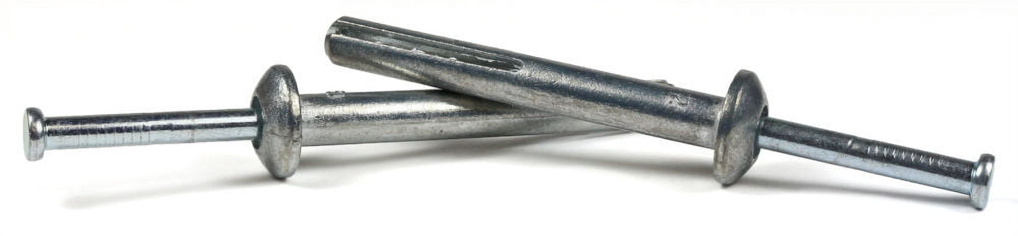 #10 x 7/8" Hammer Drive Anchors / Mushroom Head / Zamac Alloy Body ...