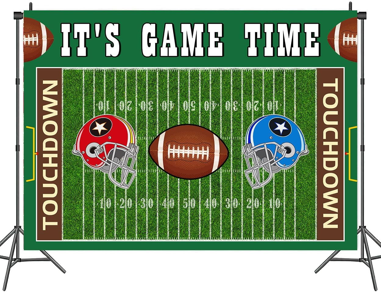 10 x 8 ft Football Backdrop Photography Rugby Party Background Touch ...