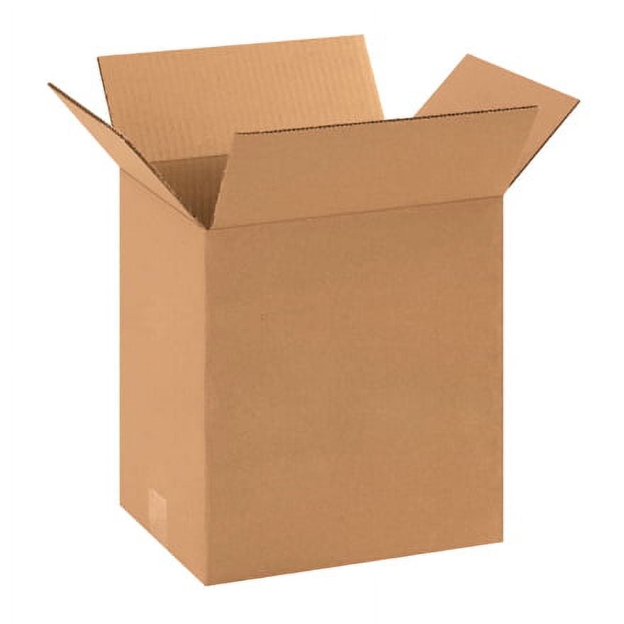 25-Pack: 10x8x12 Corrugated Shipping Boxes - Suitable for Flat Storage - Walmart.com