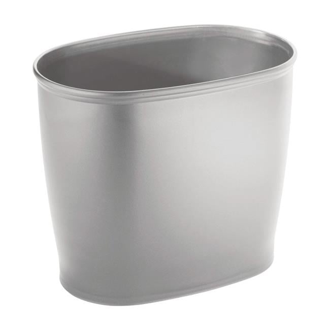 10 x 8 x 12 in. Kent Oval Trash Can, Silver - Walmart.com