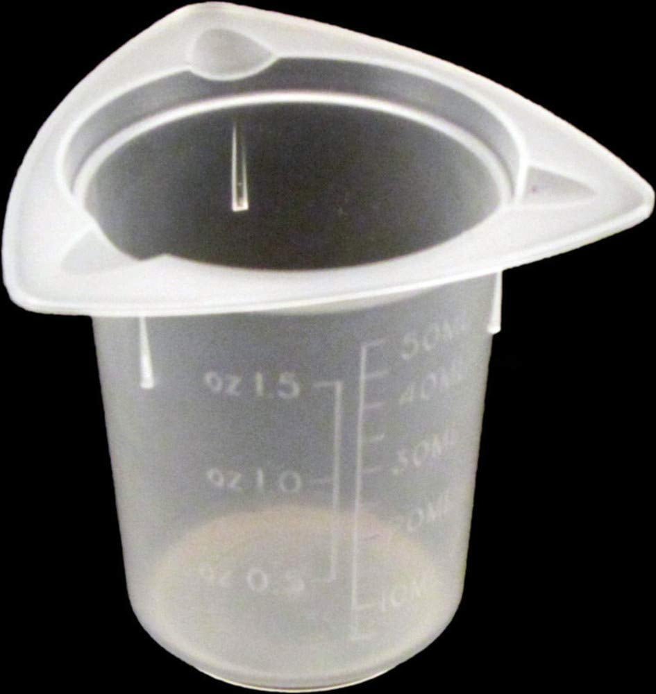 10 x 800ml Tri-Pour Polypropylene Tri-Pour Beaker No Spill Pour Design ...