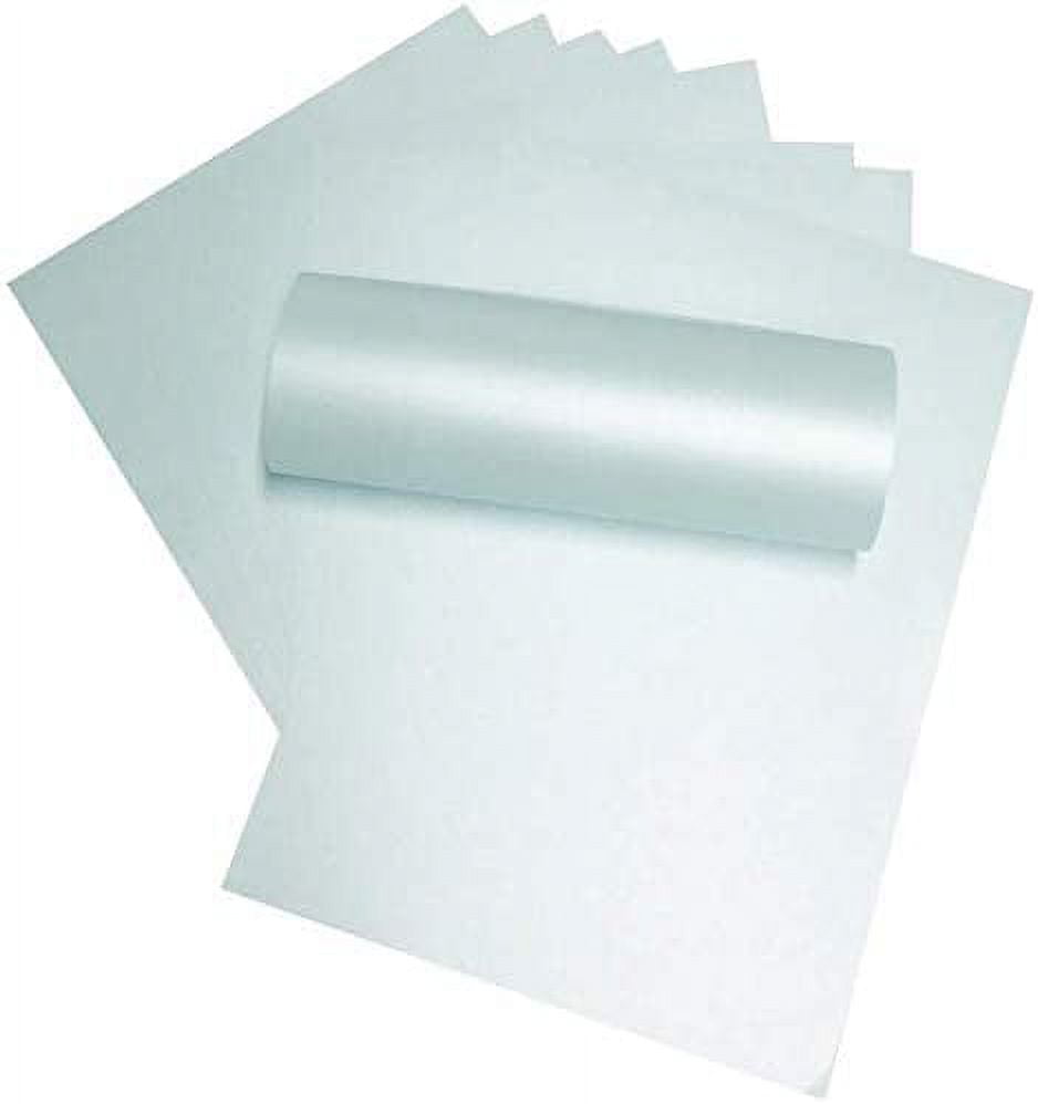 10 x A4 Baby Blue Majestic Pearlescent Shimmer Paper Double Sided 32lb ...
