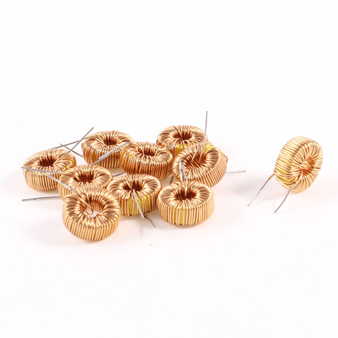 10 x Ferrite Core Toroid Toroidal Inductor 150uH 190mOhm 1A Coil ...