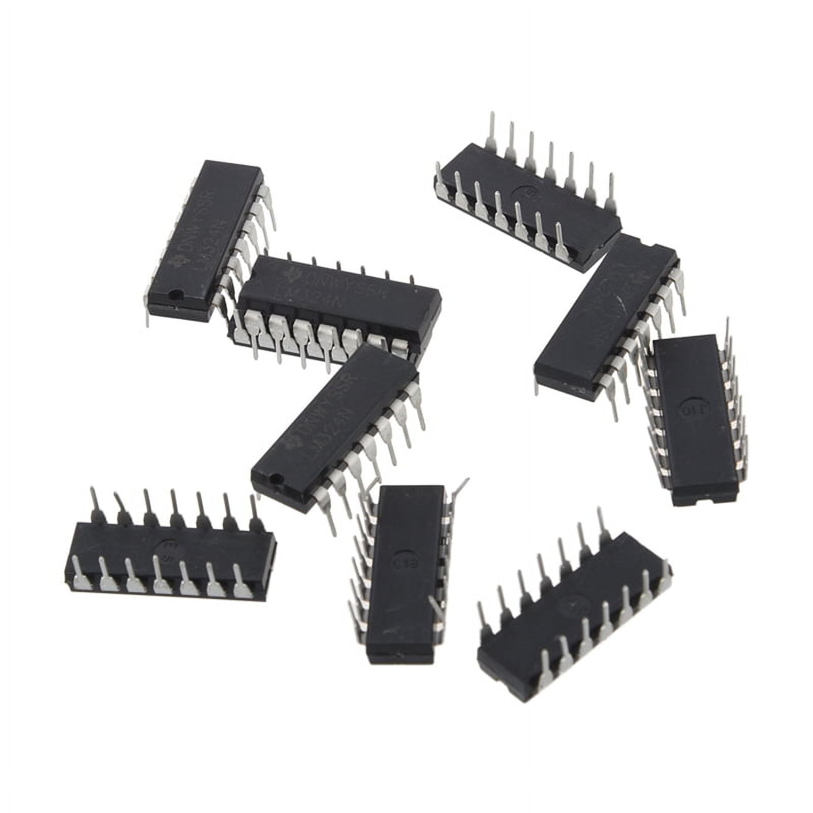 10 x LM324N Low Power Quad DIP-14 operational amplifier. - Walmart.com