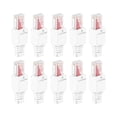 10 x Network Connectors Tool-Free RJ45 CAT6 LAN UTP Cable Plug Without ...