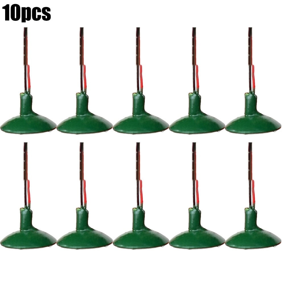 10 x OO / HO Scale Street Light Model Wall Lamp Posts Led Ceiling Lamps ...