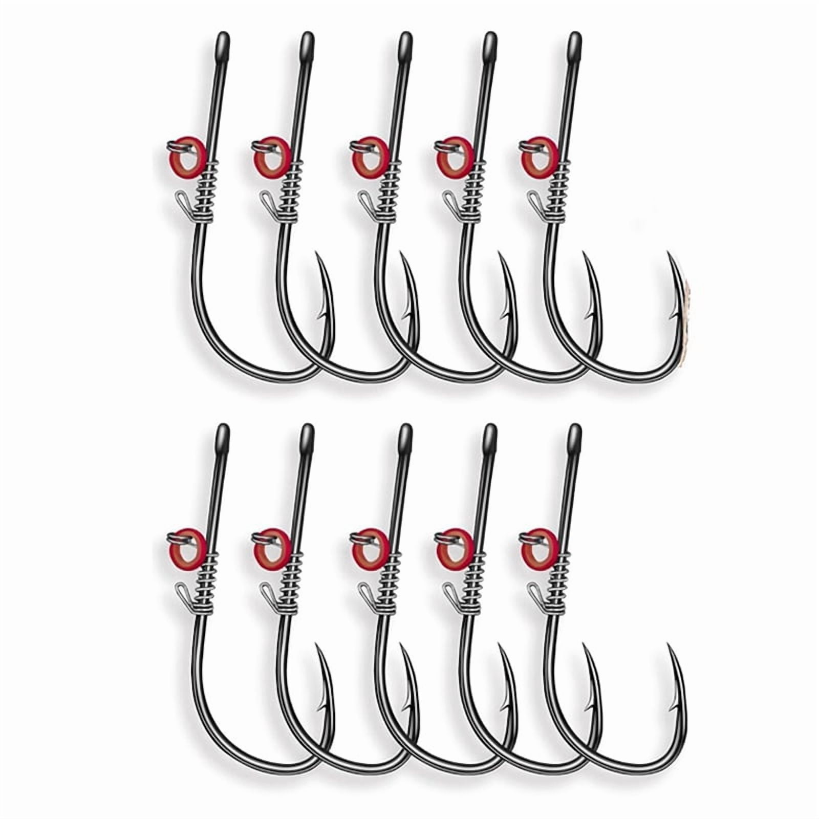 10 x Shrimp Hook-As Shown - Walmart.com