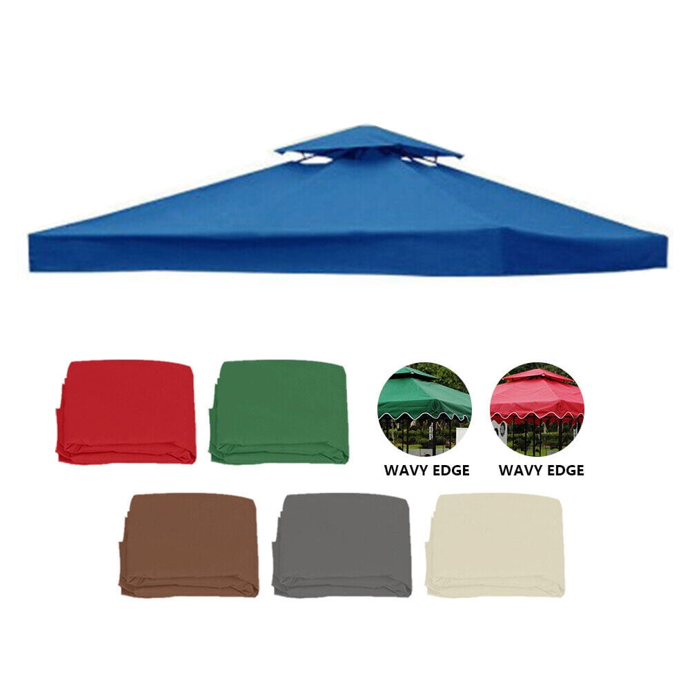 10'x10' Gazebo Waterproof Top Replacement for 1/2Tier Outdoor Canopy ...