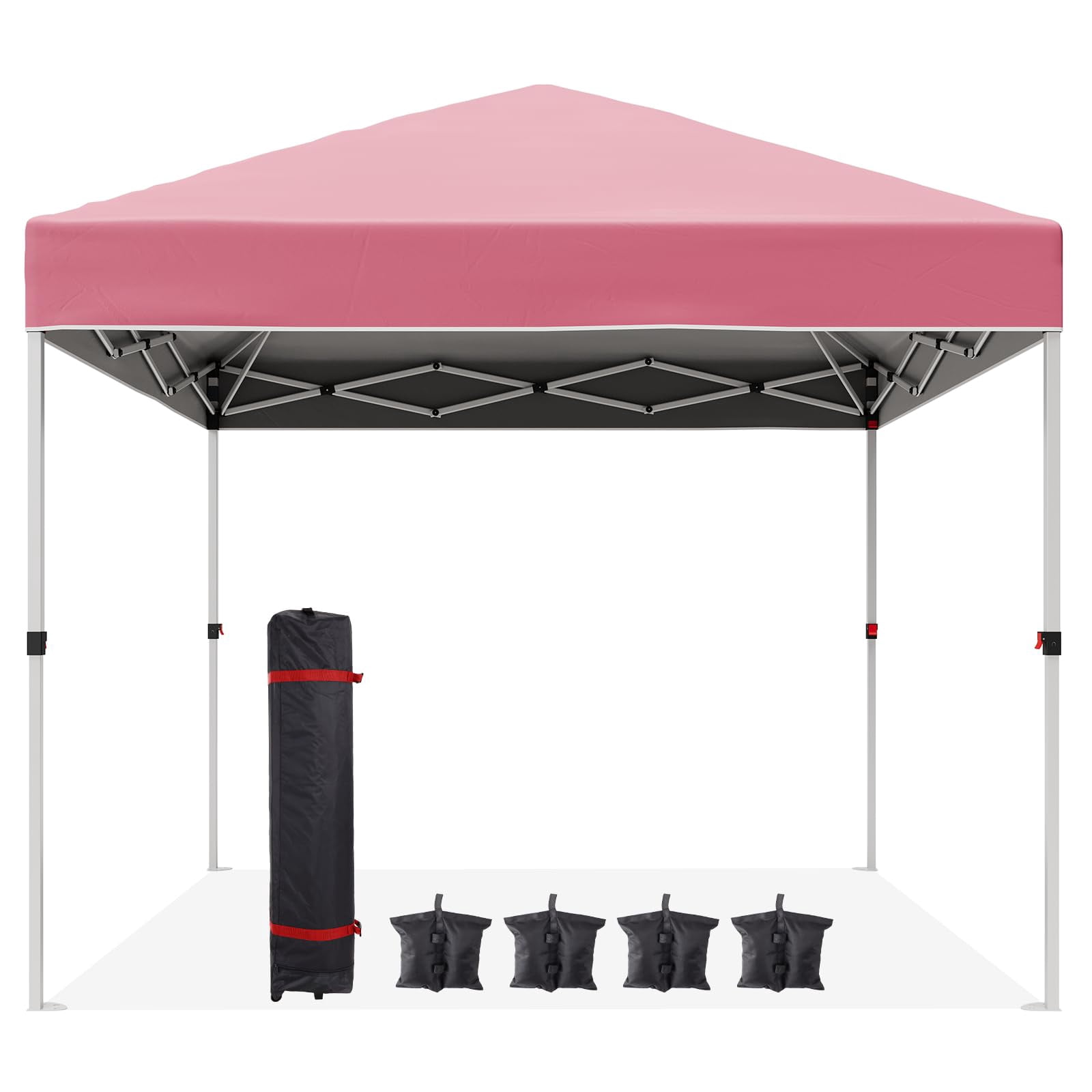 10'x10' Instant Pop-Up Canopy Tent for Parties & Camping, Outdoor Shade ...