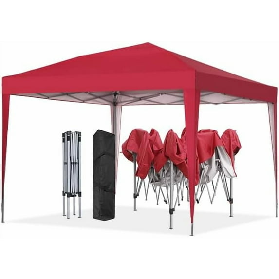 10'x10' Outdoor Canopy Tent, Commercial Instant Gazebos, Portable ...