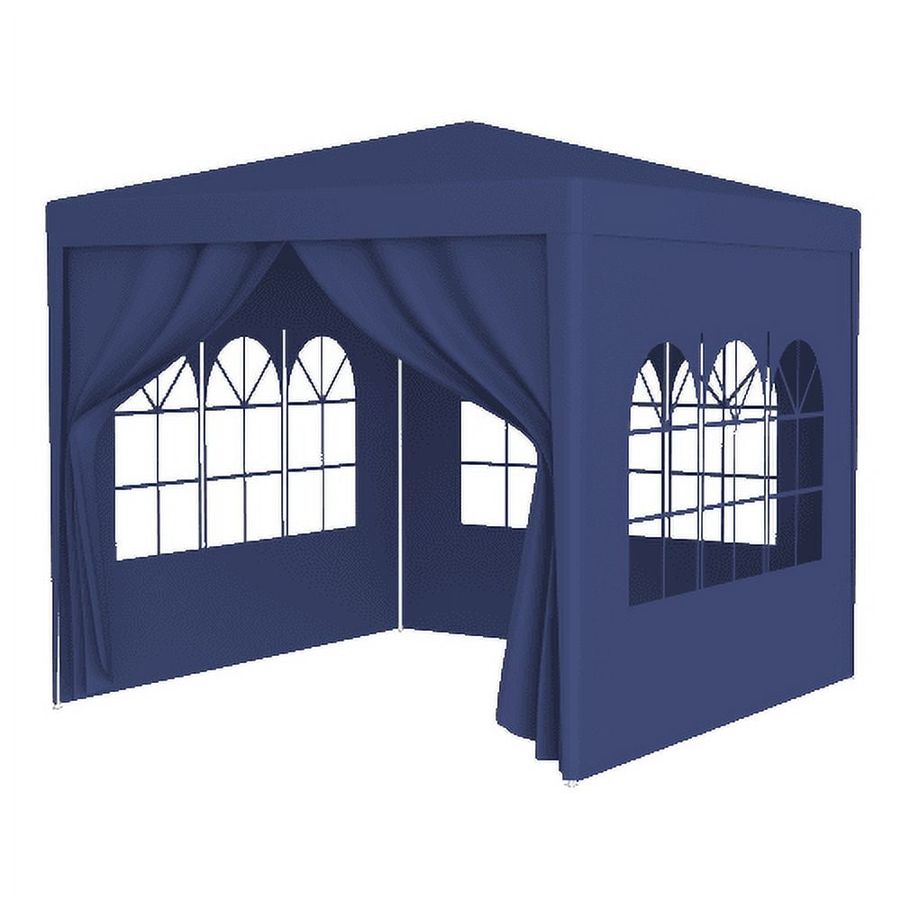 10'x10' Tents for Parties, Outdoor Party Tent with 4 Removable ...