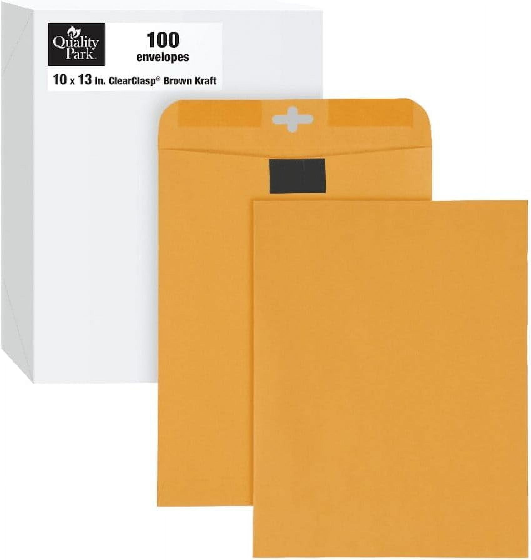 10 x13 Inch ClearClasp Catalog Envelopes for Mail or Storage w/Redi-Tac ...