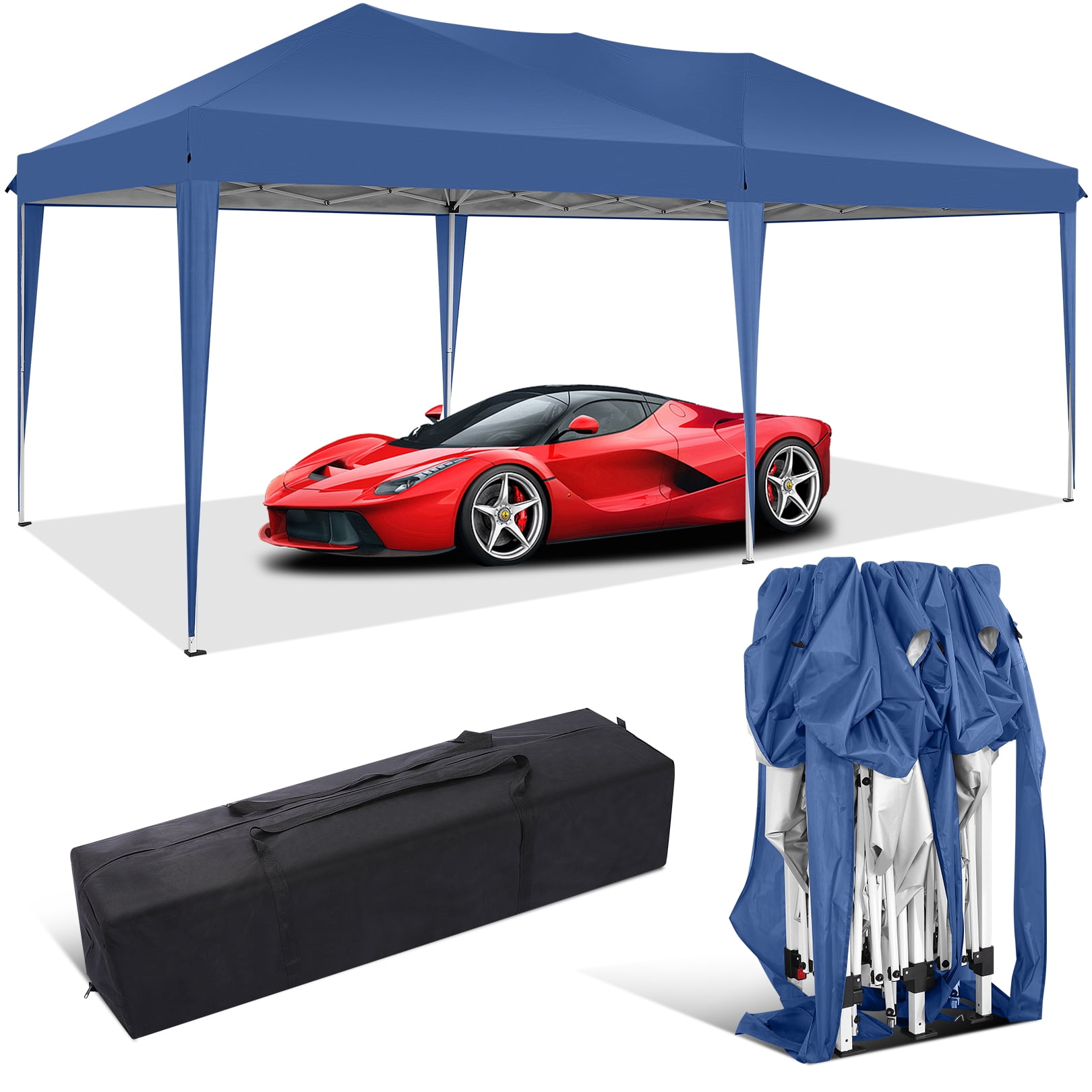 10'x20' Ez Pop Up Canopy Tent Commercial Instant Canopies Outdoor Party ...