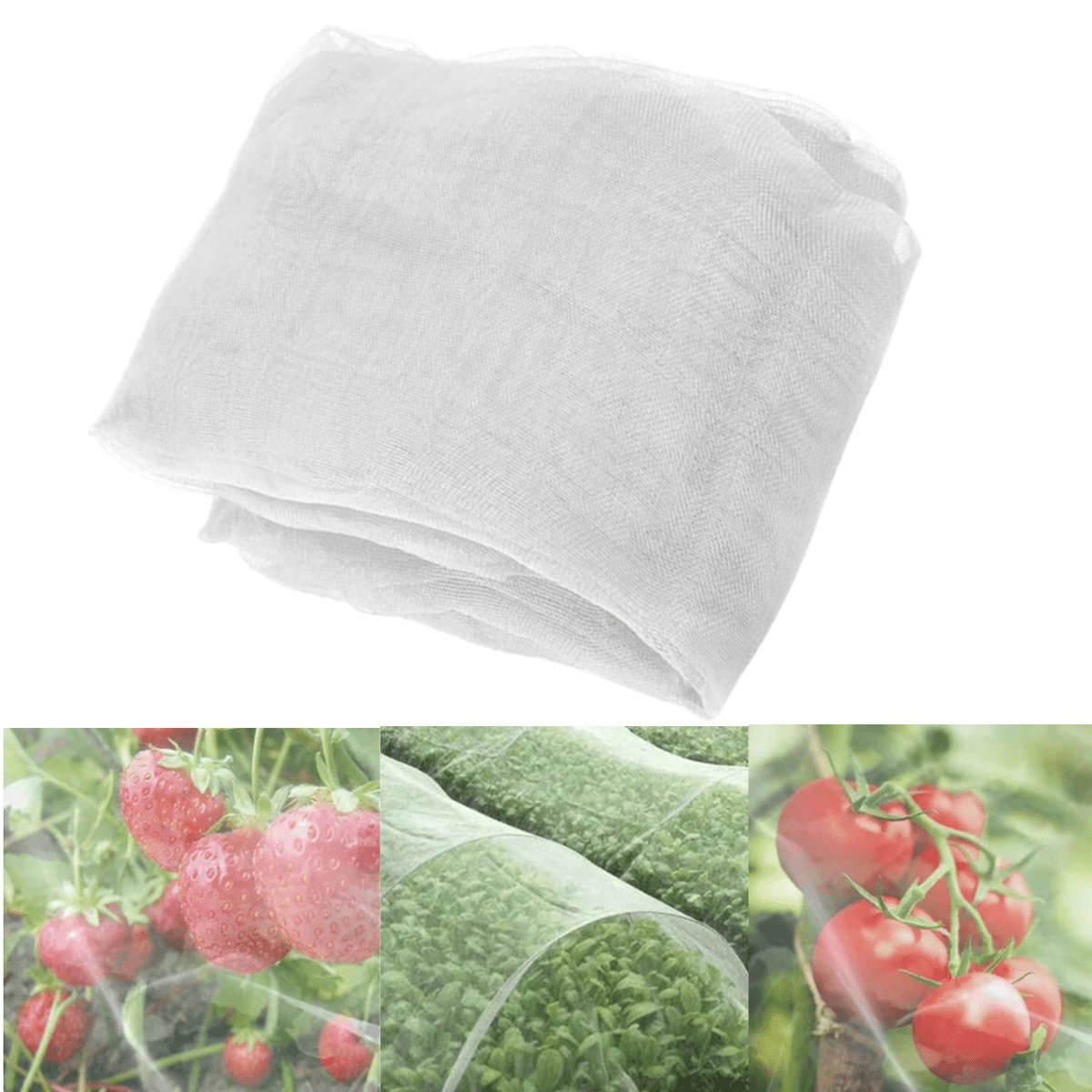 10'x20' Garden Netting Pest Barrier, Bug Netting for Garden Protection ...