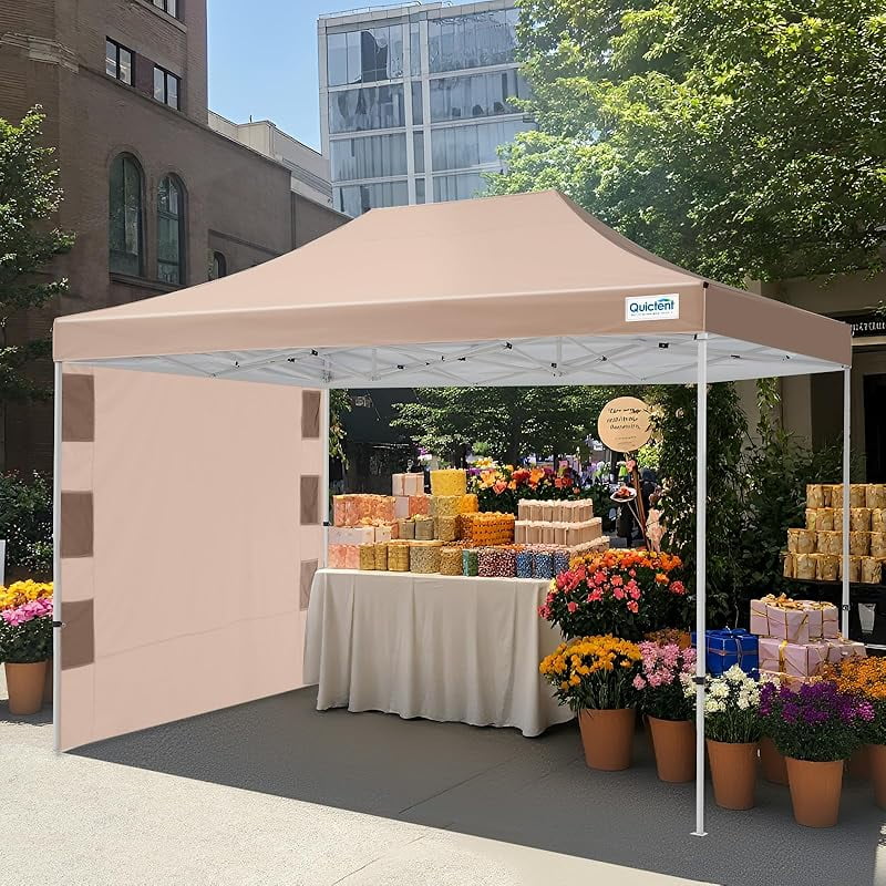 10'x20' Heavy Duty Pop up Canopy Tent, Easy up Commercial Gazebo ...