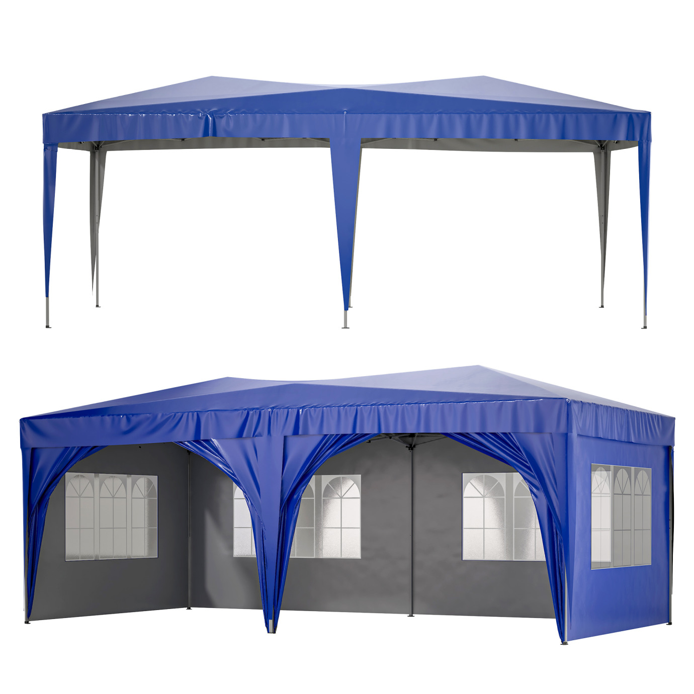 10'x20' Pop Up Canopy Outdoor Portable Party Folding Tent, Outdoor ...