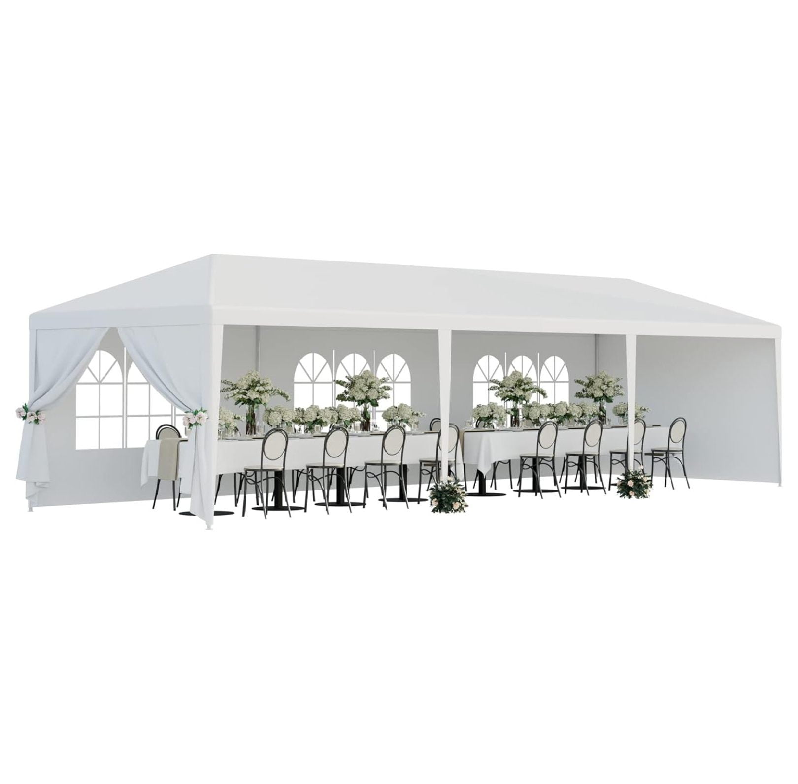 10'x30' Outdoor Party Wedding Tent Canopy Waterproof Camping Gazebo BBQ ...