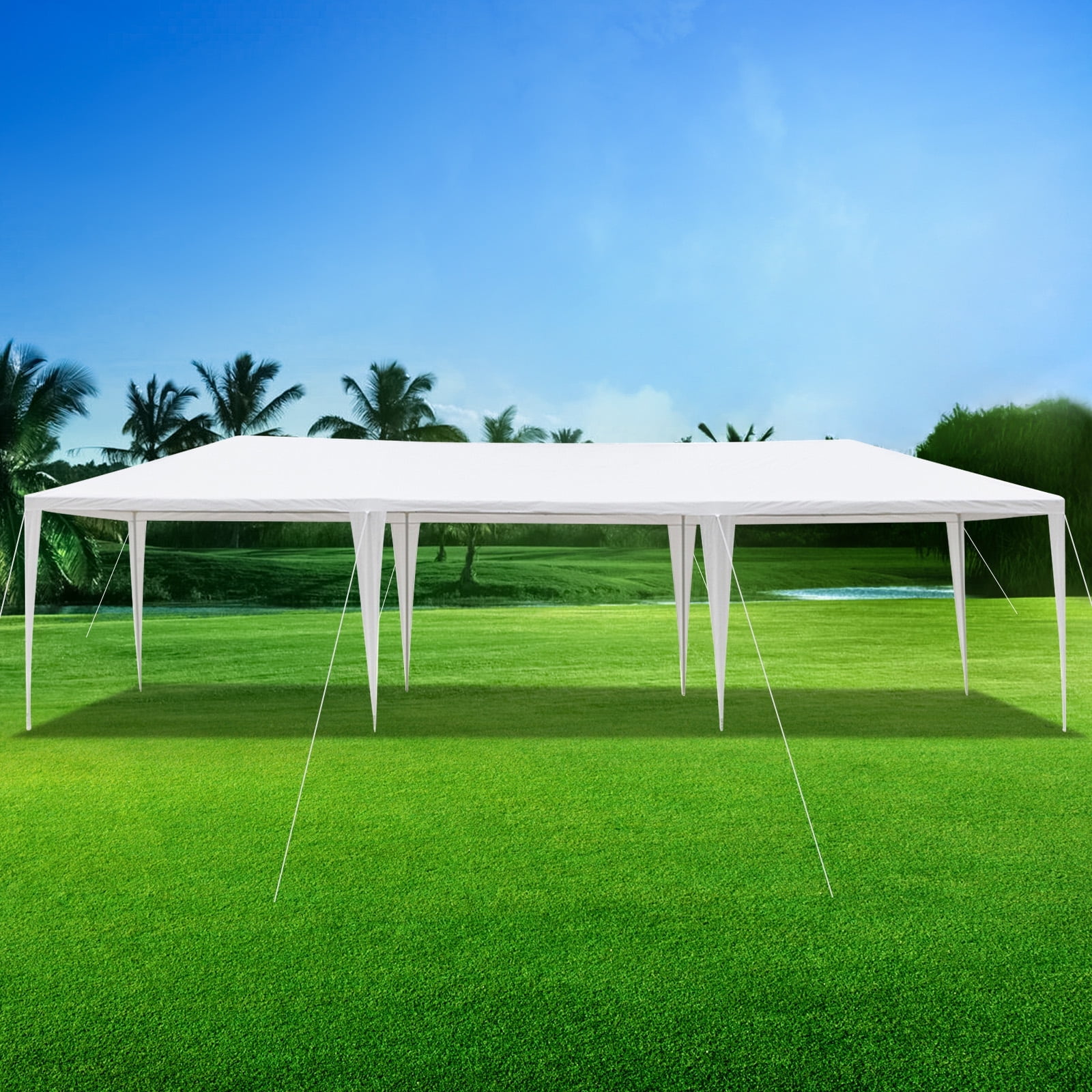 10'x30' Party Tent, Outdoor Tents for Parties, Wedding and Birthday ...