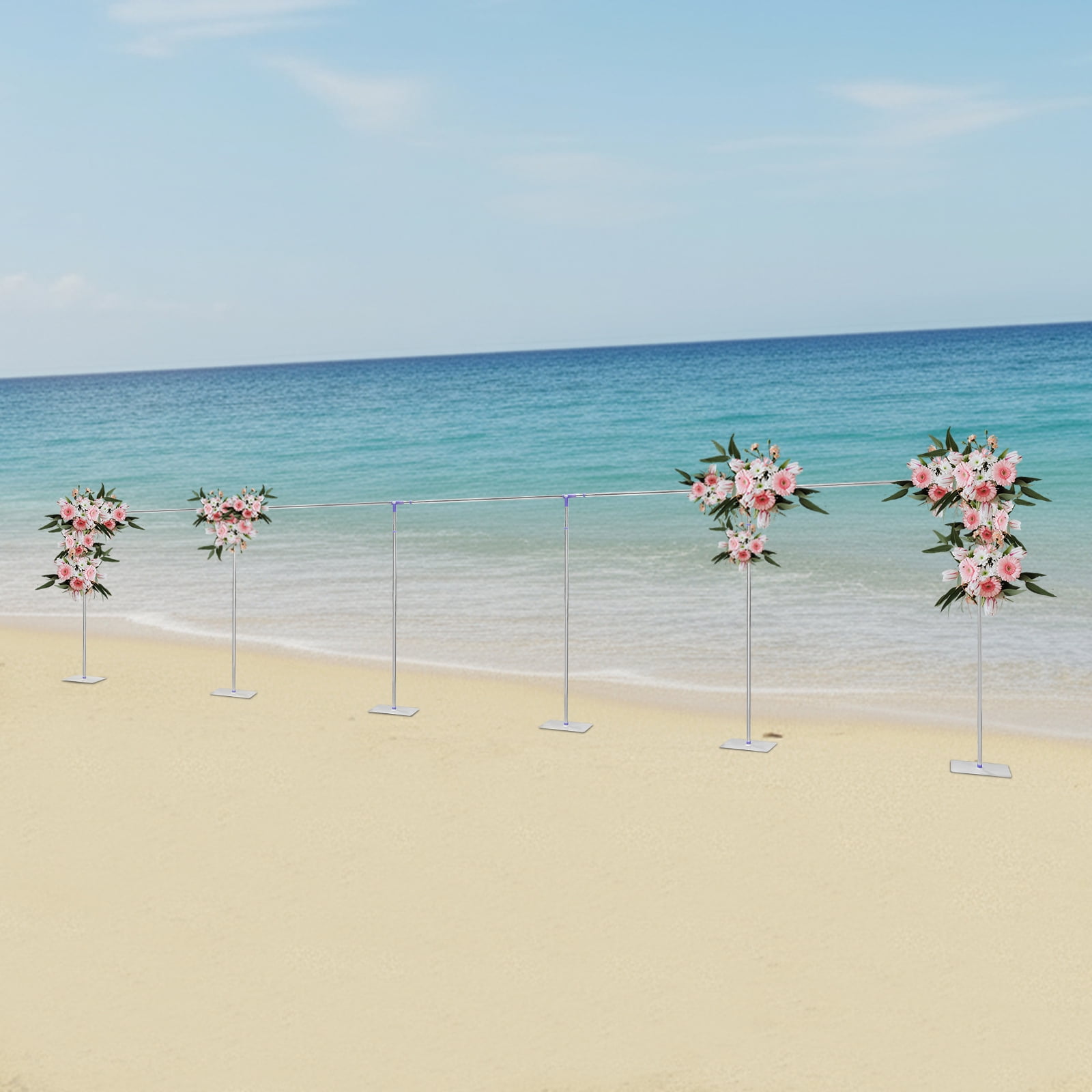 10'x50' Backdrop Stand Pipe Kit,Background Support System Curtain Frame ...
