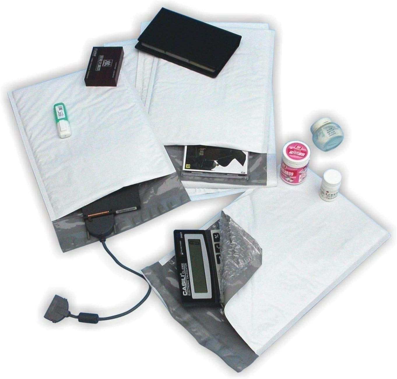 100 #00 5x10 Poly Bubble Padded Envelopes Mailers Shipping Case 5"x10 ...
