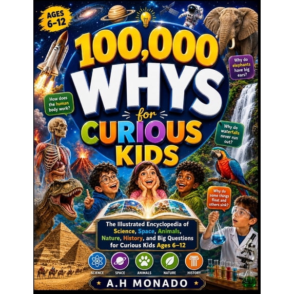 100,000 Whys for Curious Kids: The Illustrated Encyclopedia of Science ...
