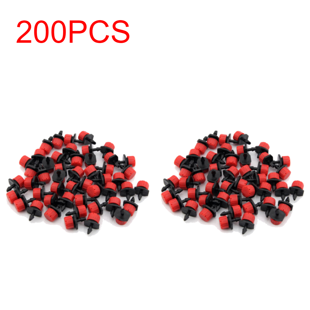 100-1000PCS Irrigation Drippers Sprinklers Adjustable Water Dropper ...