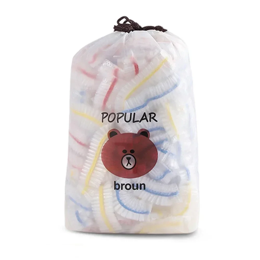 100/1000x Food Covers Plastic Kitchen Disposable Fresh-keeping Lid Food ...