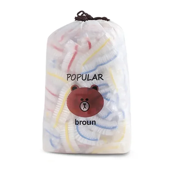 100/1000x Food Covers Plastic Kitchen Disposable Fresh-keeping Lid Food ...
