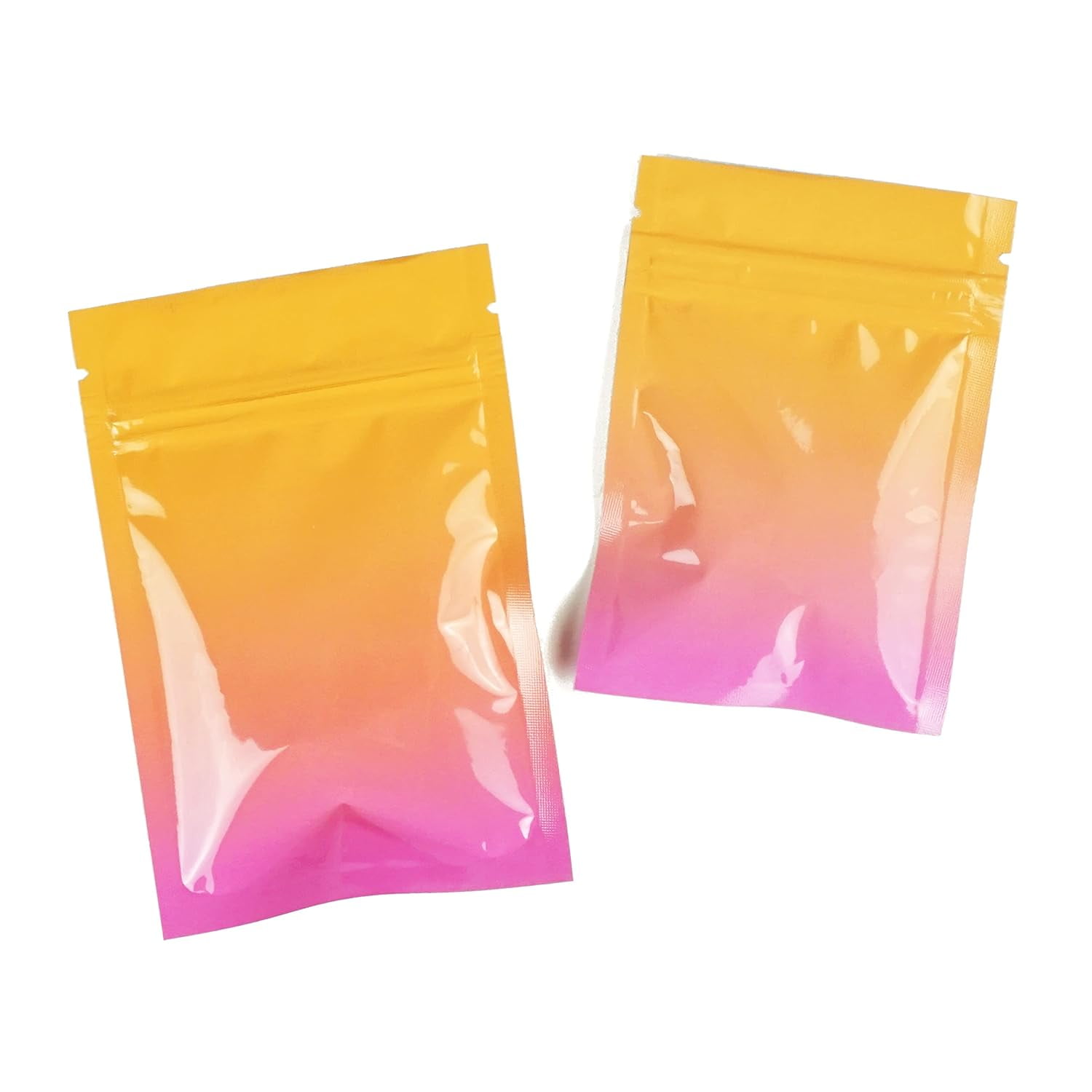 100 12 x 18 cm Baggies, Gradient Color Packaging Bags, Sample Bags ...