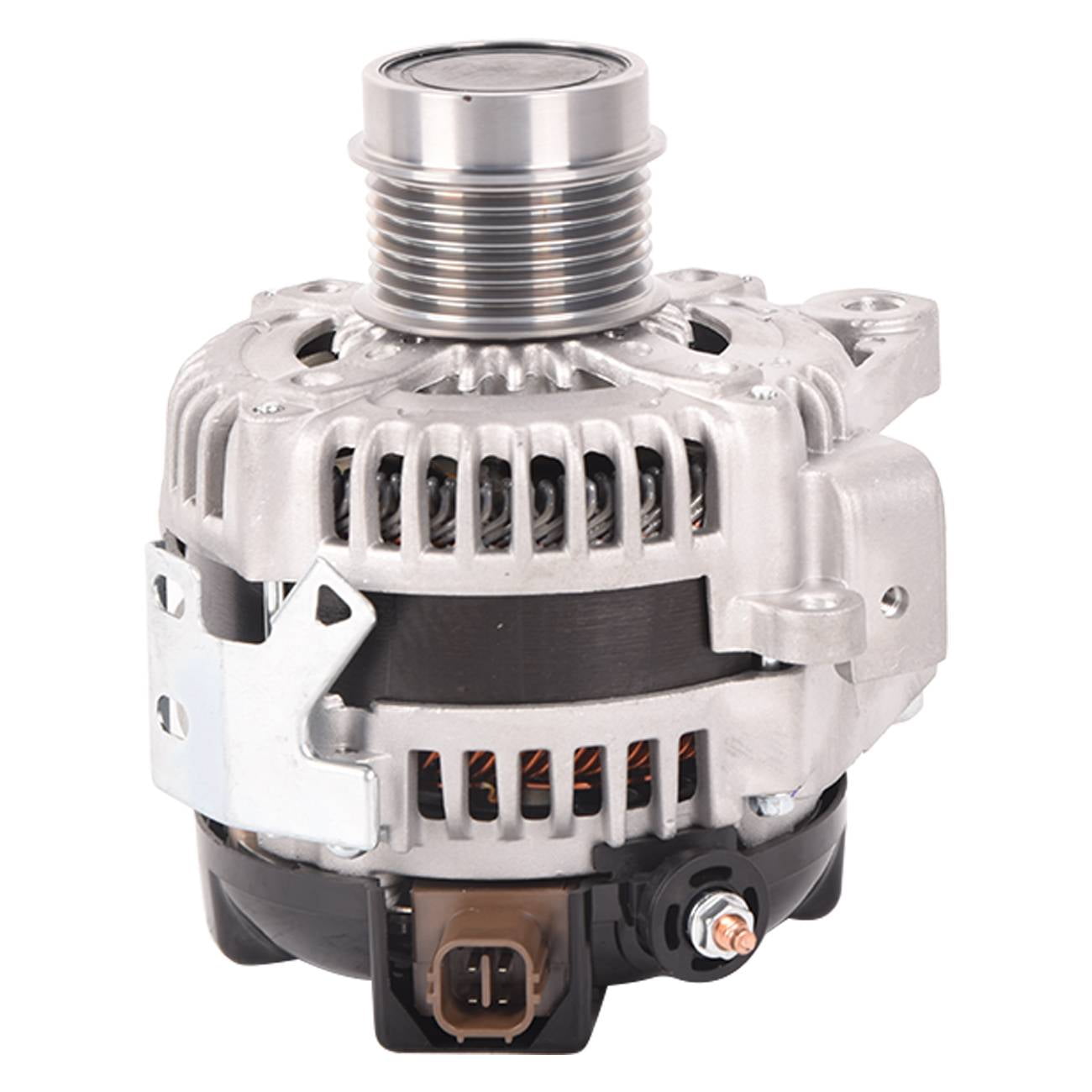 100 12V Alternator - High Output Automotive Electrical Power Generator ...