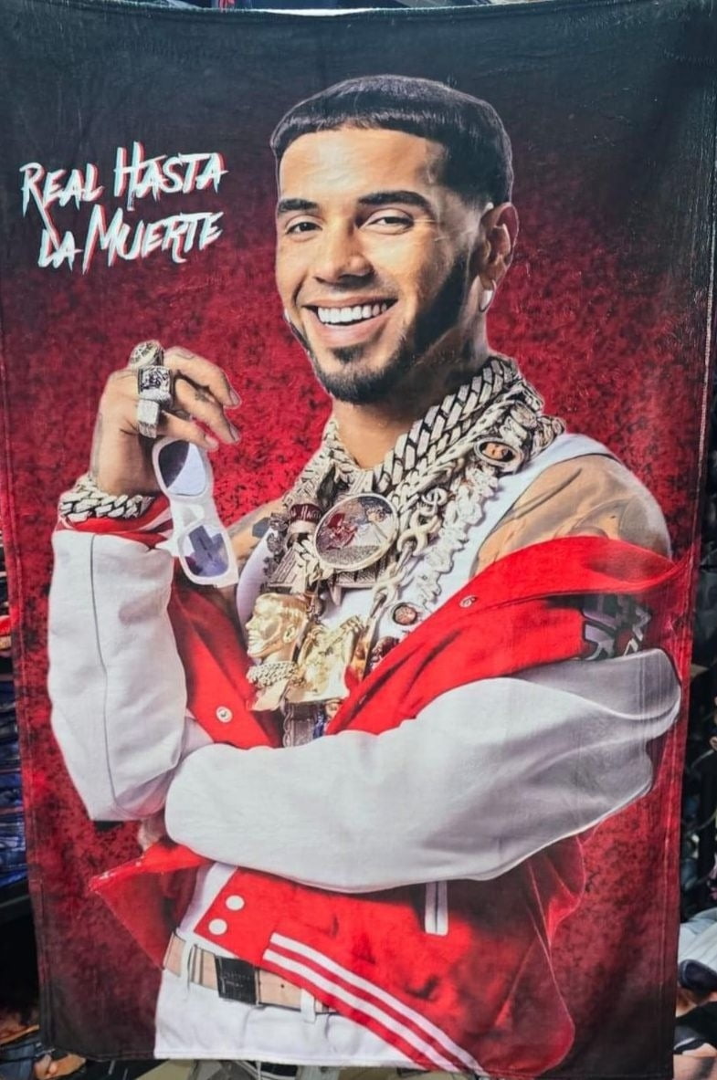 100*130Anuel AA Artist Blanket, Single Size, Ultra Soft, Smooth ...