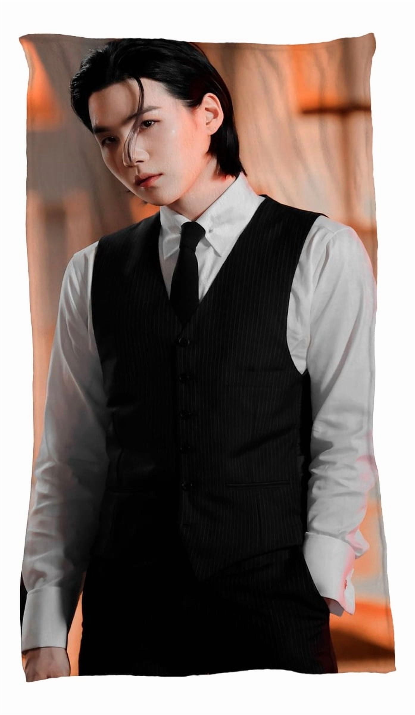 100*130BTS Blanket JK Jin Jimin JHope V RM Suga Lightweight Soft ...