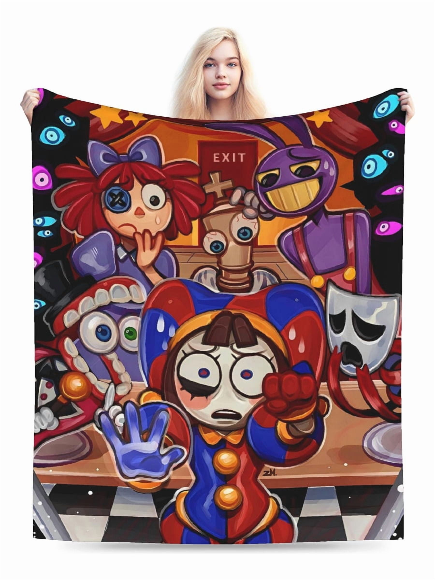 100*130cmManta Anime The Amazing Digital Circus De Calidad Supersuave ...