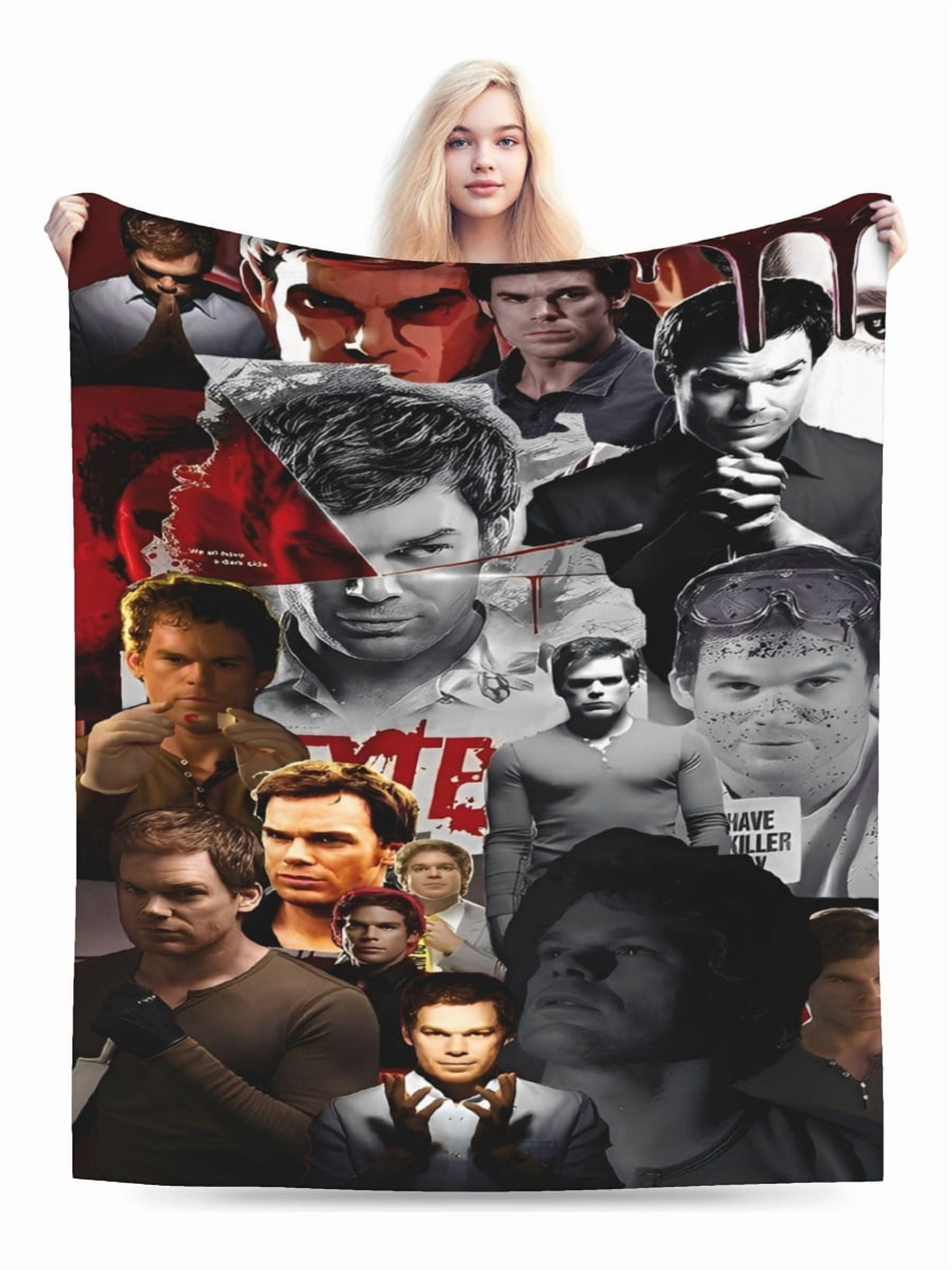 100*130cmManta De Felpa De Viaje, Cálida Y Suave, De Dexter Morgan ...