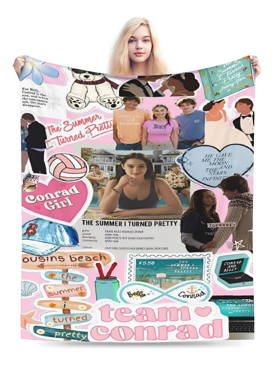 100*130cmManta De Franela Tsitp Winter The Summer I Turned Pretty - Walmart.com