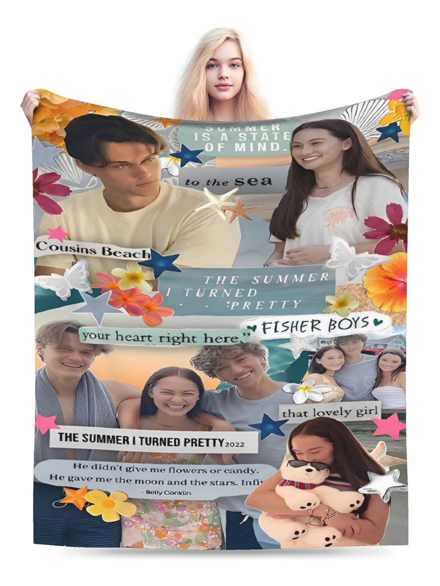 100*130cmManta De Franela Tsitp Winter The Summer I Turned Pretty - Walmart.com