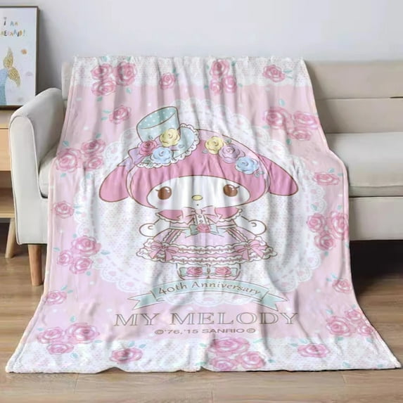 100*130cmManta Japonesa Sanrio My Melody De Felpa Suave - Walmart.com