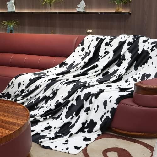 100*130cmManta Kivee Con Forma De Vaca, Suave Y Cálida, De Franela, D ...